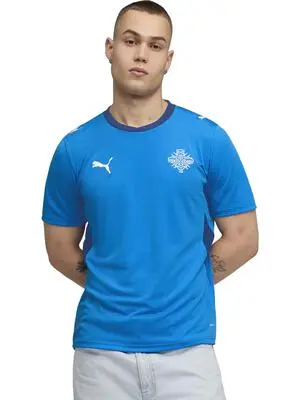 PUMA Iceland Home Soccer Jersey - Blue