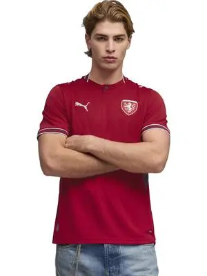 PUMA Czechia Home Soccer Jersey - Red