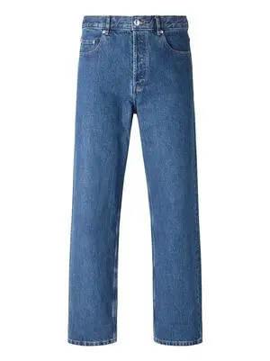 A.p.c. Fairfax Wide-leg Jeans - Blue