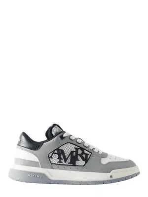 Amiri Classic Low Leather Sneakers - Gray