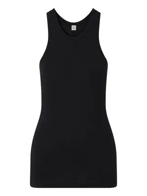 TOTEME Jersey Tank Top - Black