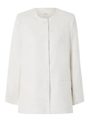 Posse Edie Linen Blazer - Cream