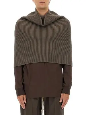 Rick Owens Scarf - Charcoal