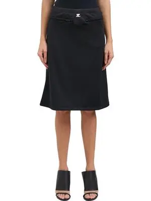 COURREGES Skirt - Black