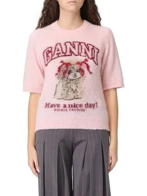 GANNI Sweater Pink