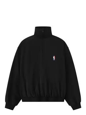 Fear Of God Half Zip Track Jacket - Black