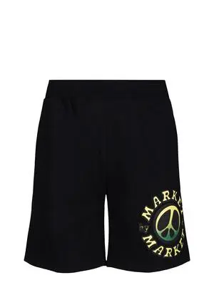 MARKET Gradient Overdye Sweatshorts - Black