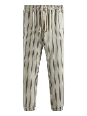 Kith Pinstripe Williams I Sweatpant - Cream