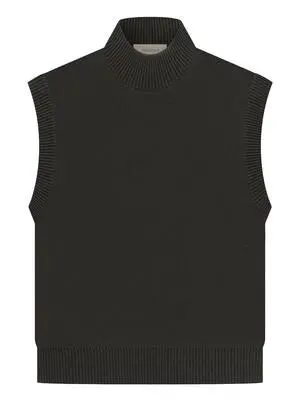 Fear Of God Pullover Mockneck Vest - Black