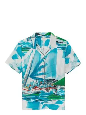 Aimé Leon Dore Silk Cabana Shirt - Multicolor