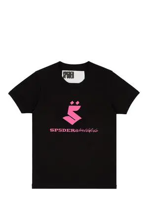 SP5DER 5uki Baby Tee - Black