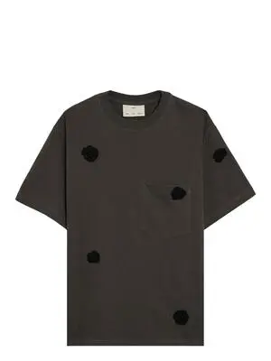 SONG FOR THE MUTE Daisy Standard Tee - Black