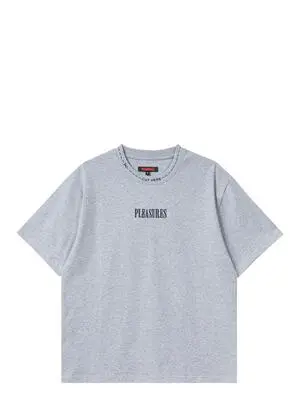 PLEASURES Cut Here Heavyweight Shirt - Grey