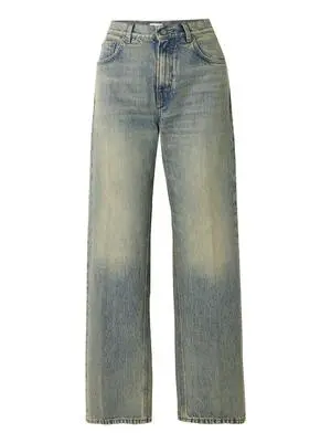 HAIKURE Bonnie Mid-rise Straight-leg Jeans - Blue