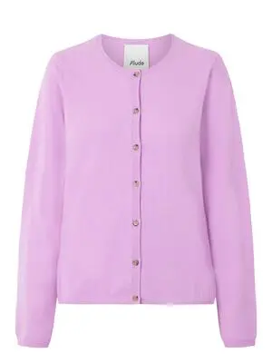 ALLUDE Cashmere Cardigan Lilac