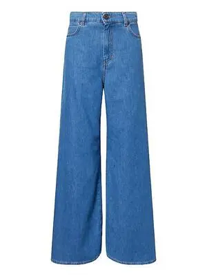 Max Mara Vega Relaxed-fit Denim Jeans - Navy Medium Clean