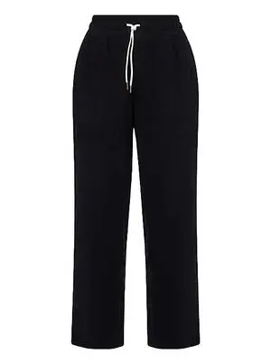 Varley Stretch-woven Jogging Bottoms - Black/snow White