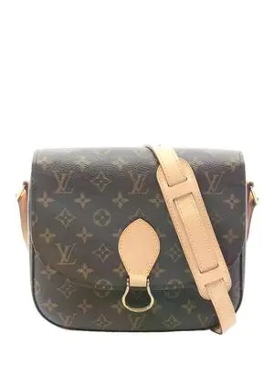 LOUIS VUITTON 2005 Saint-cloud Monogram Gm Crossbody Bag - Brown