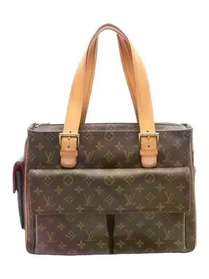 LOUIS VUITTON 2005 Multipli Cite Monogram Handbag - Brown