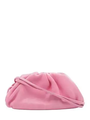Bottega Veneta 2010s Leather Shoulder Bag - Pink