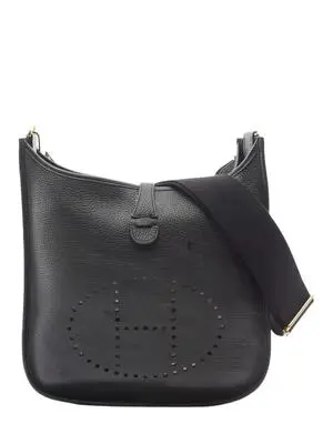 Hermès 2023 Pm Evelyne Shoulder Bag - Black