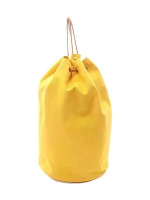 Hermès 2000s Gm Poroshon Mimir Drawstring Bag - Yellow