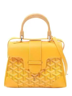 Goyard 2010s Mini Saigon Handbag - Yellow