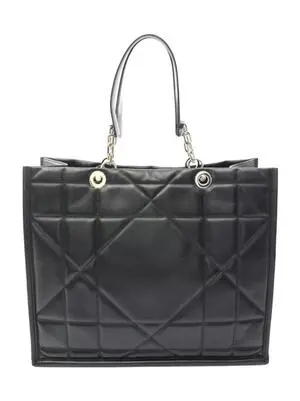 Dior 2010s Quilted Tote Bag - Black