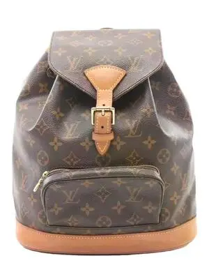 LOUIS VUITTON Montsouris Mm Monogram Backpack - Brown