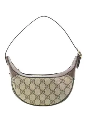 Gucci 2020s Mini Ophidia Gg Shoulder Bag - Neutrals