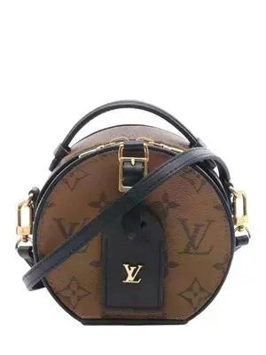 LOUIS VUITTON 2021 Mini Monogram Round Handbag - Brown
