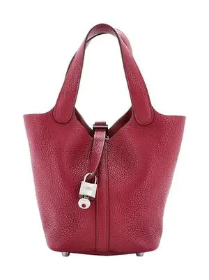 HERMES PM Picotin Lock Bag Clemence