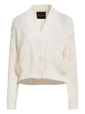 ROBERTO COLLINA Open-knit Cardigan - White