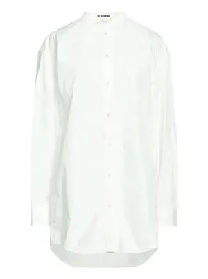 JIL SANDER Cotton Poplin Shirt - White