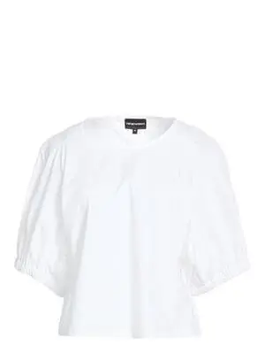Emporio Armani Woven Top - White