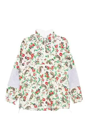 Junya Watanabe Floral-printed Jacket - Neutrals