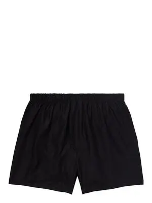 CDLP Tencel™ Lyocell-poplin Boxer Shorts - Black