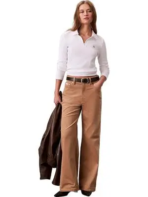 Calvin Klein Corduroy Wide Leg Pant - Amphora