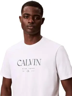 Calvin Klein Calvin Graphic Classic T-shirt - Brilliant White