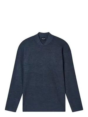 Giorgio Armani Wool And Cashmere Jumper - Blue