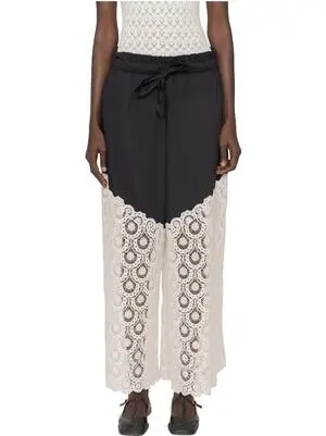 Sea Ellison Wide Leg Pants - Black