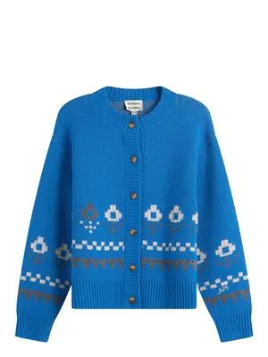DAMSON MADDER Romily Cardigan - Blue