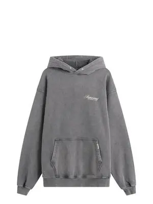 REPRESENT Owners Club Script Hoodie - Vintage Grey