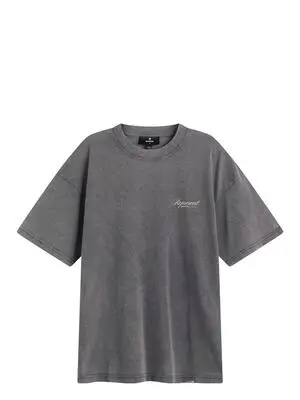 REPRESENT Owners Club Script T-shirt - Vintage Grey