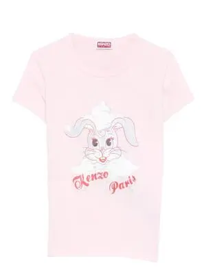Kenzo Graphic T-Shirt Pink