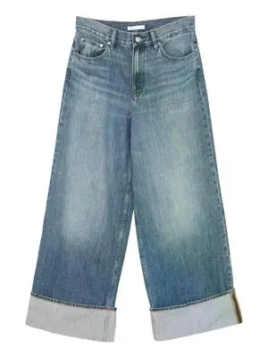 Helmut Lang Low-rise Wide-leg Jeans - Blue