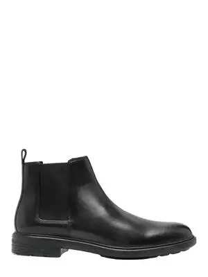 Geox Leather Chelsea Boots - Black