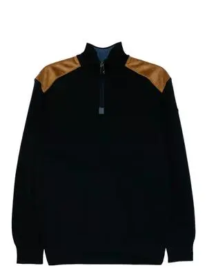Paul & Shark Wool Half-zip Jumper - Blue