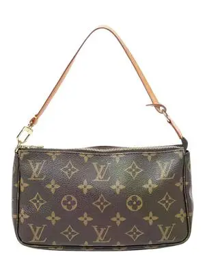 LOUIS VUITTON Monogram Shoulder Bag - Brown