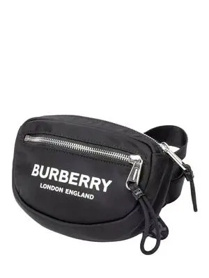 Burberry Logo-print Belt Bag - Black